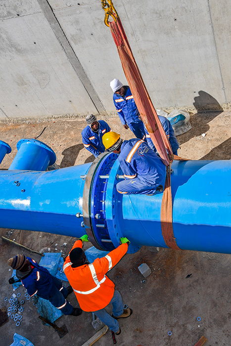 Khato Civils delivers 100km water pipeline on schedule, within budget